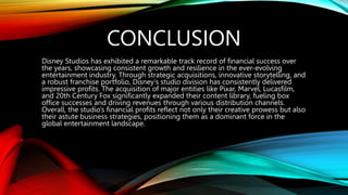 Presentation disney and the stocks in the market | PPT