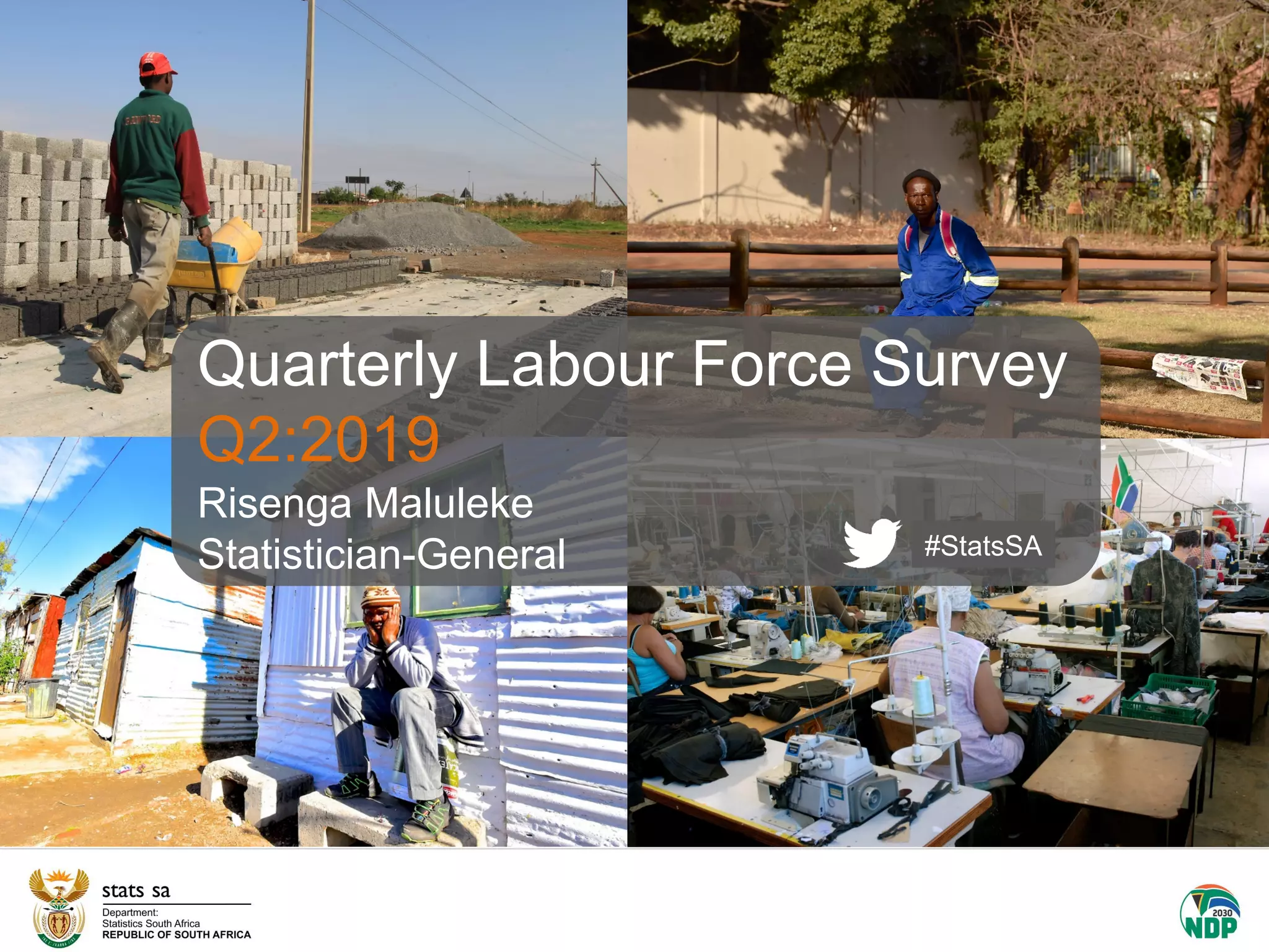 Quarterly Labour Force Survey (QLFS), 2nd Quarter 2019 | PPT