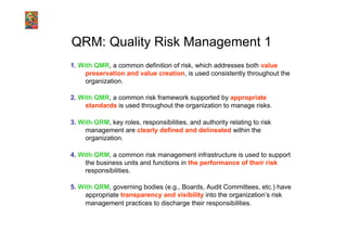 Presentation qrm shc | PPT