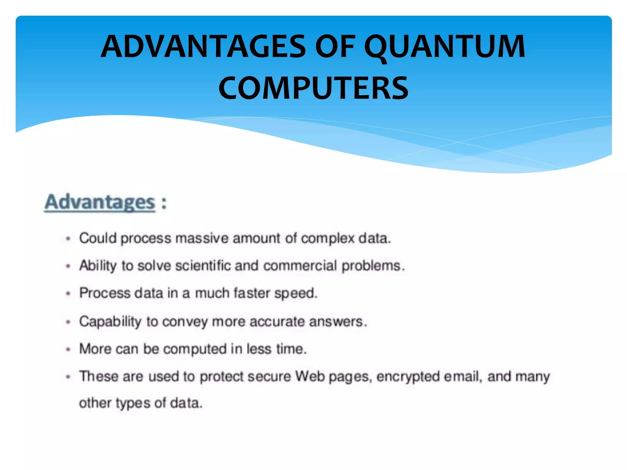 Presentation quantum computers | PPTX