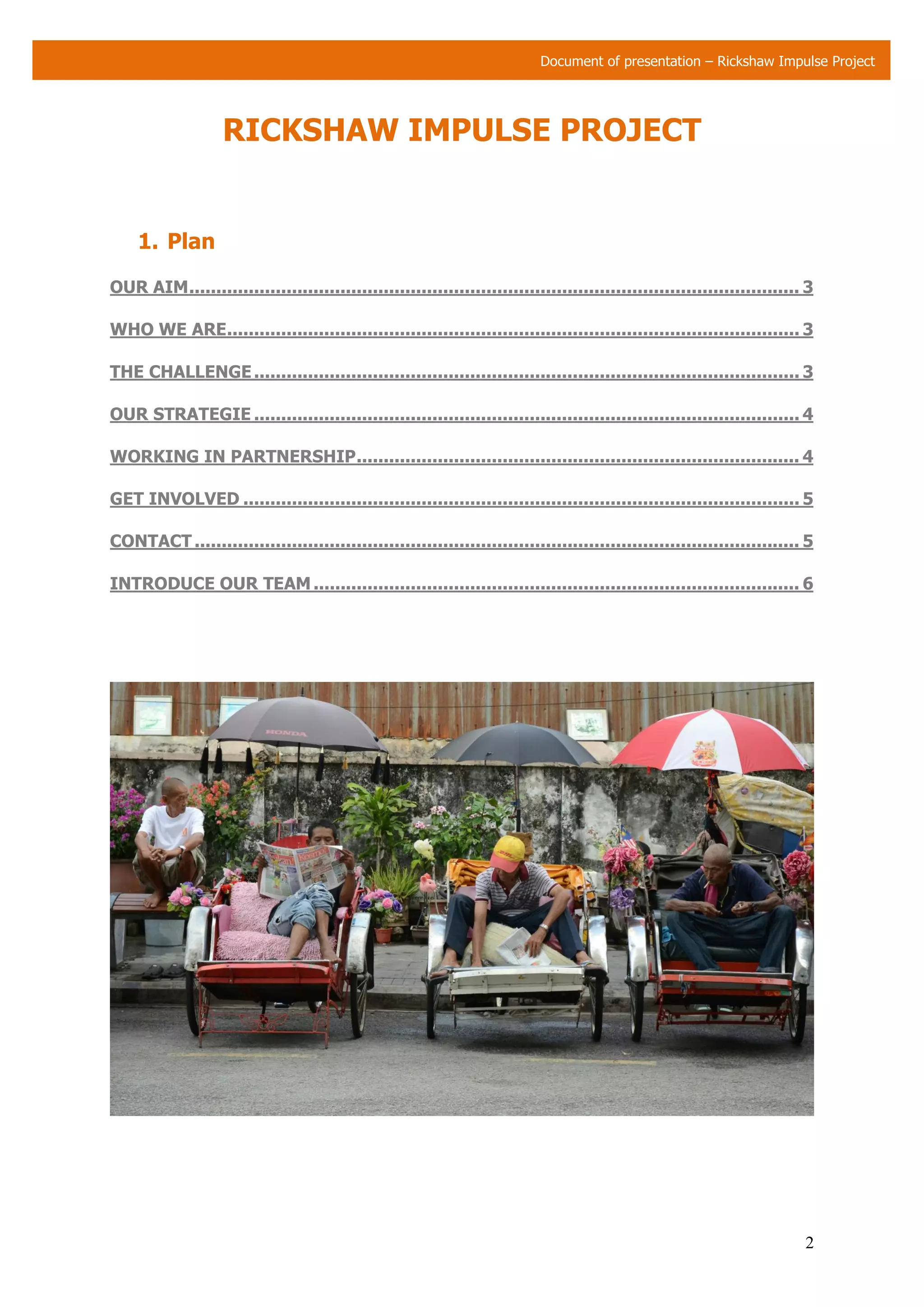 Rickshaw Impulse Project Presentation | PDF