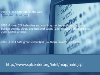 Wini's Presentation on Racial Cyberhates Targeting Young People | PPT