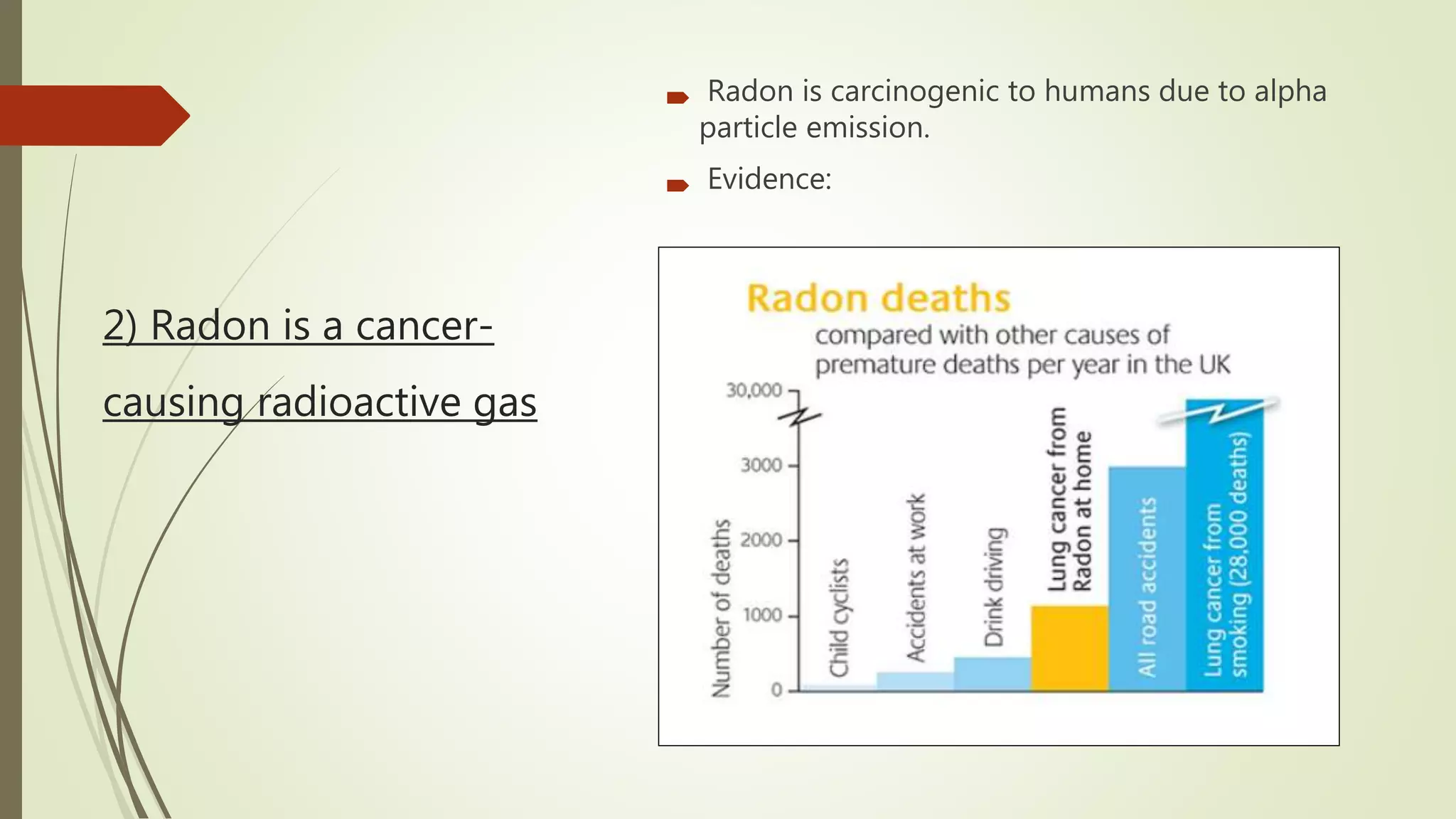 Presentation radiation (Radon) | PPTX