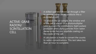 Presentation radiation (Radon) | PPTX
