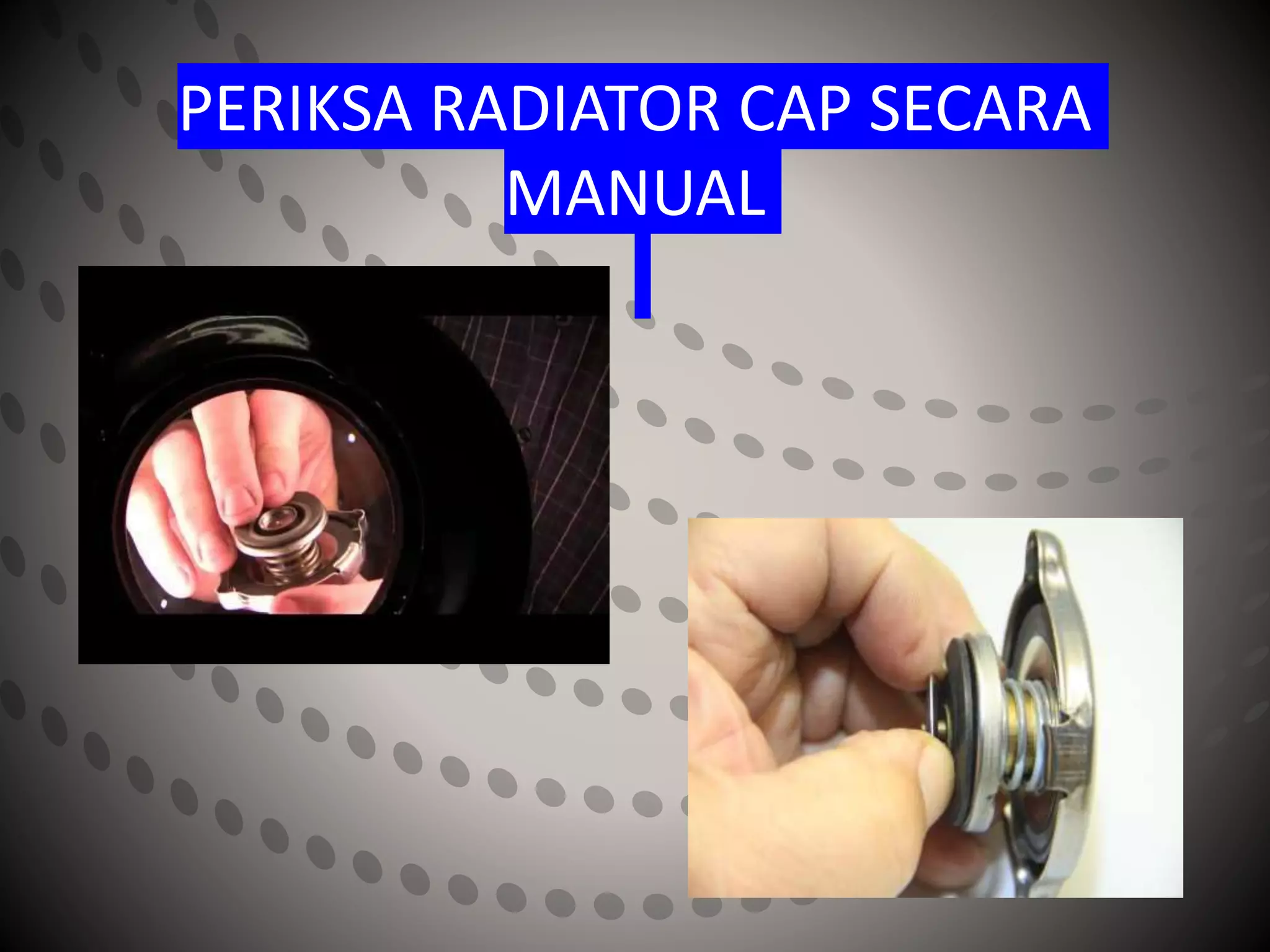 Presentation radiator cap | PPTX