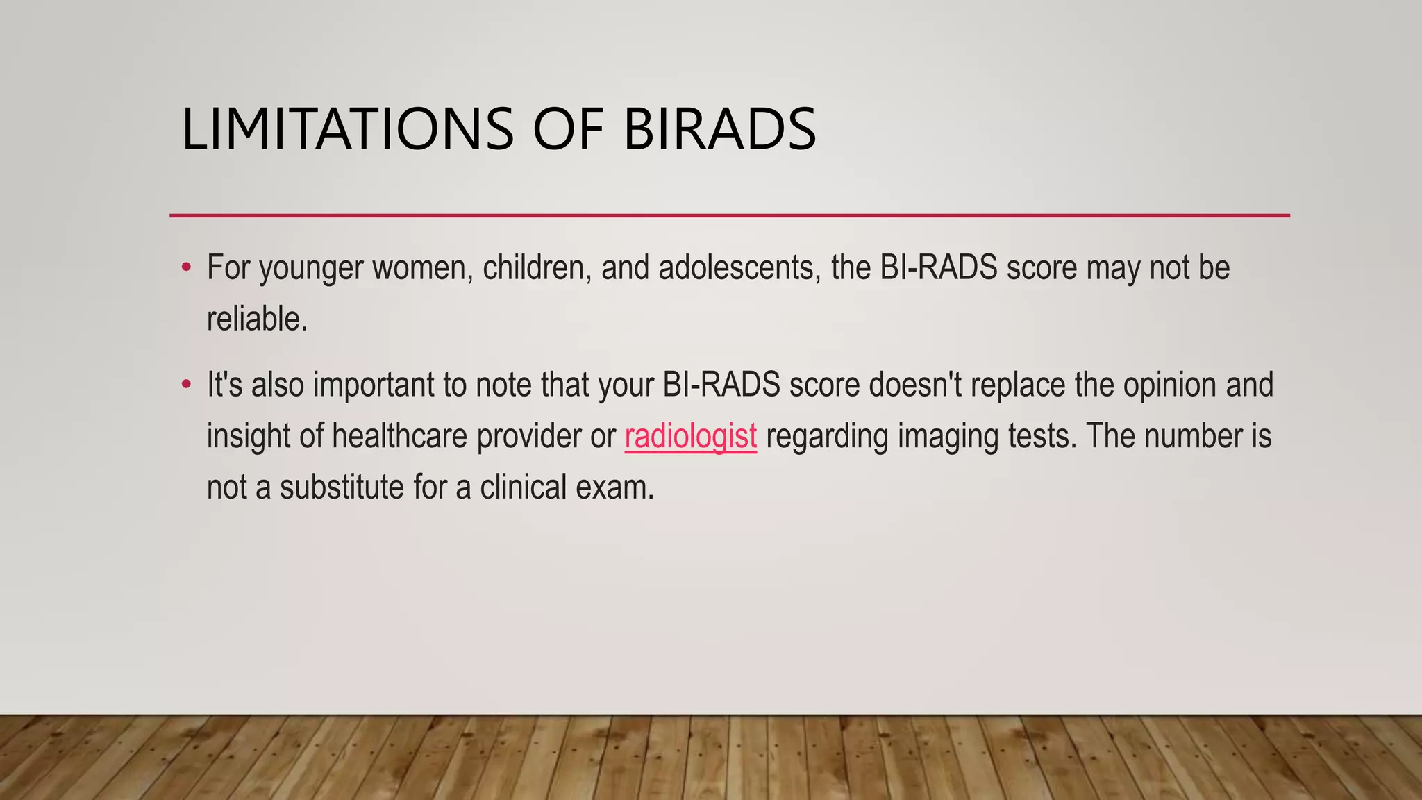 Birads classification of breast.pptx