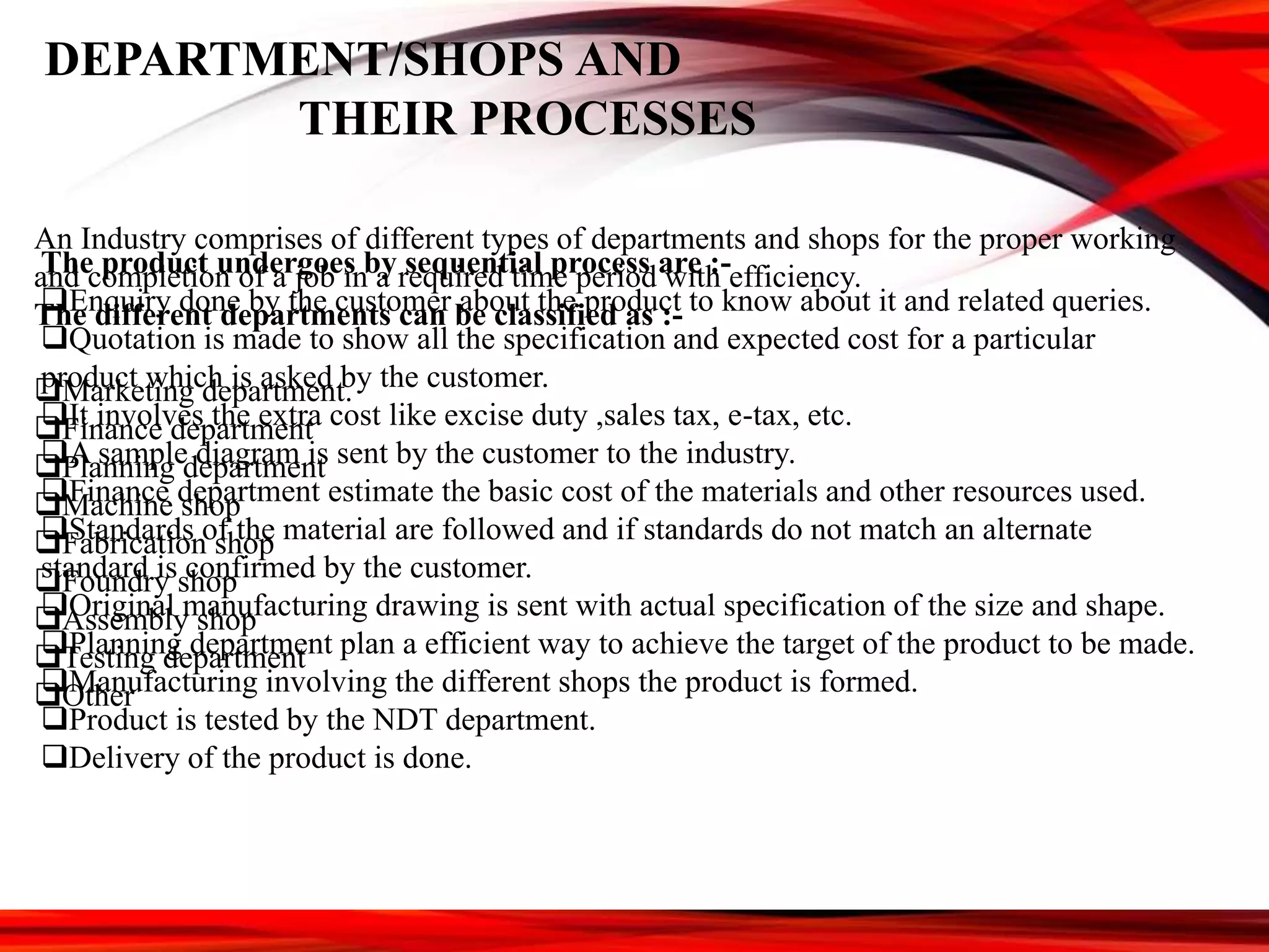 Industrial training presentation (mechanical engineering) | PPTX
