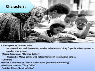 Marva Collin'S Story | PPTX