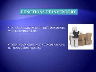 Inventory Management & Selective Control/ABC Analysis | PPTX