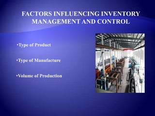 Inventory Management & Selective Control/ABC Analysis | PPTX
