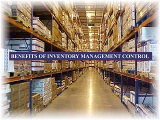 Inventory Management & Selective Control/ABC Analysis | PPTX