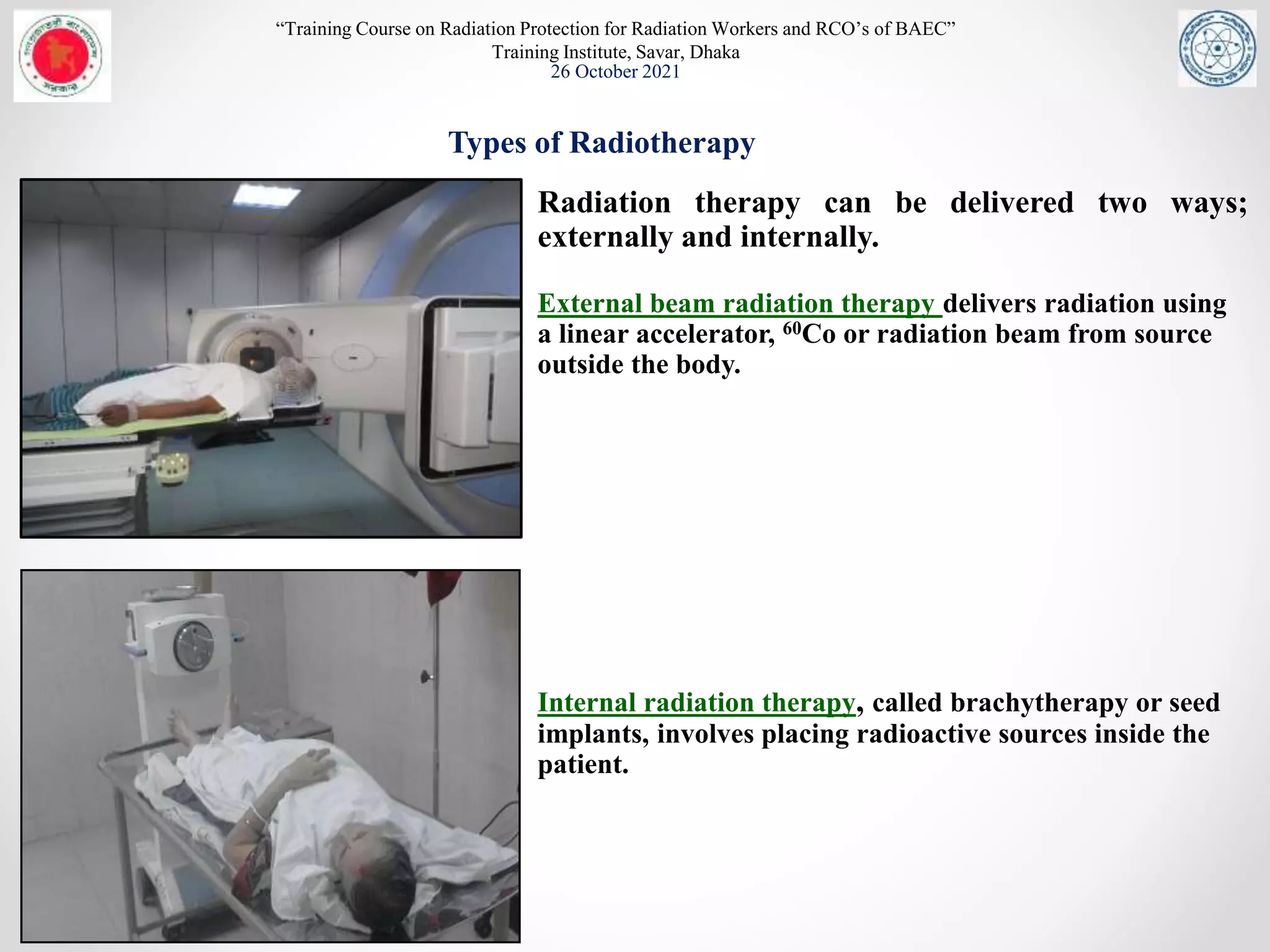 Quality Assurance in Radiotherapy and Dosimetry | PPTX