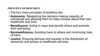 BIOETHICS IN RECOMBINANT DNA TECHNOLOGY. | PPTX