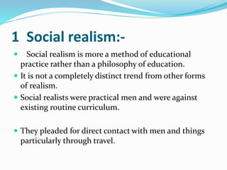 Presentation (realism of philosophy) | PPTX