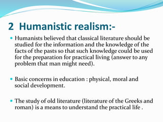 Presentation (realism of philosophy) | PPTX
