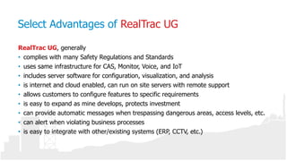 RealTrac Underground Mining the Scalable Safety and Monitoring System ...