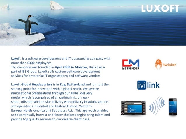 Join Us! Luxoft Poland | PPT