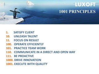 Join Us! Luxoft Poland | PPT