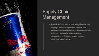 production and operation management PPT on redbull | PPTX