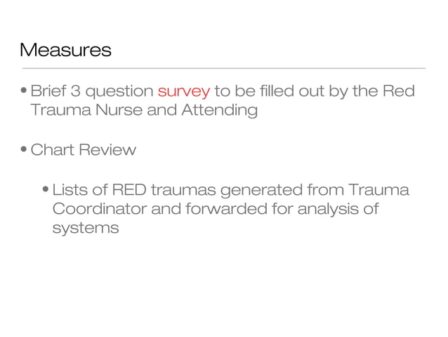 Presentation red trauma nursing 1 1 | PPT
