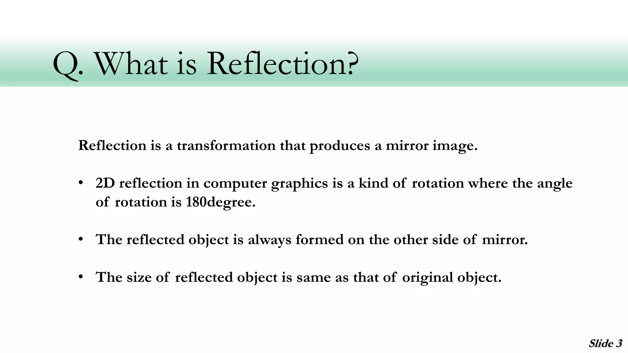 Presentation reflection | PPTX