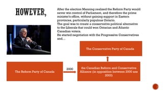 Reform Party of Canada | PPT