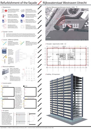 Facade Refurbishment of Rijkswaterstaat Westraven by Jasper Moelker (October 2006) | PDF