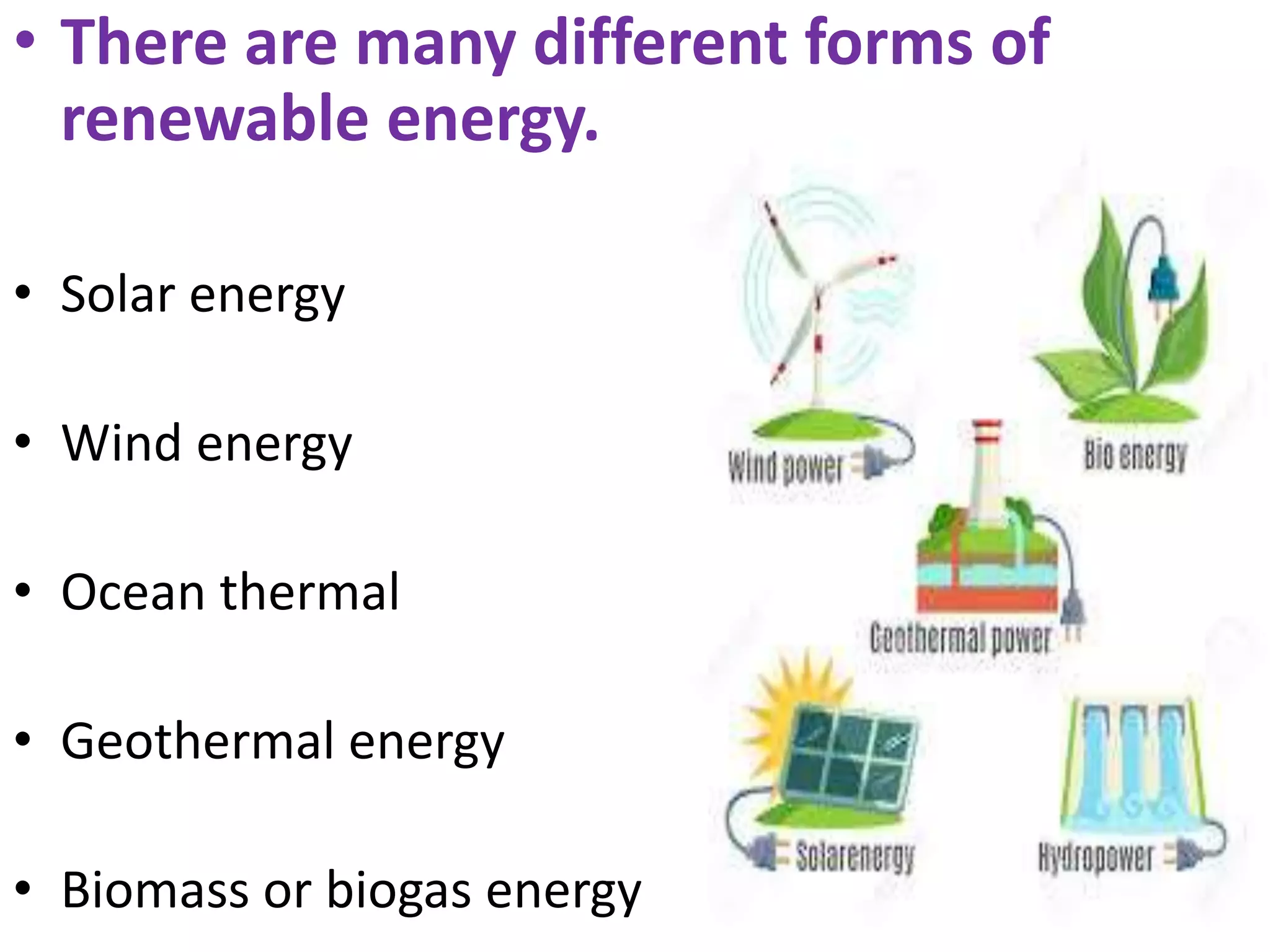 Presentation renewable energy resources | PPTX