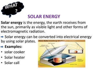 Presentation renewable energy resources | PPTX