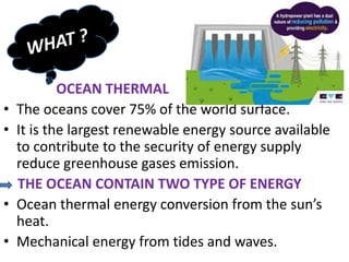 Presentation renewable energy resources | PPTX