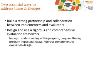 Evaluation of Nutrition-Sensitive Programs | PPT