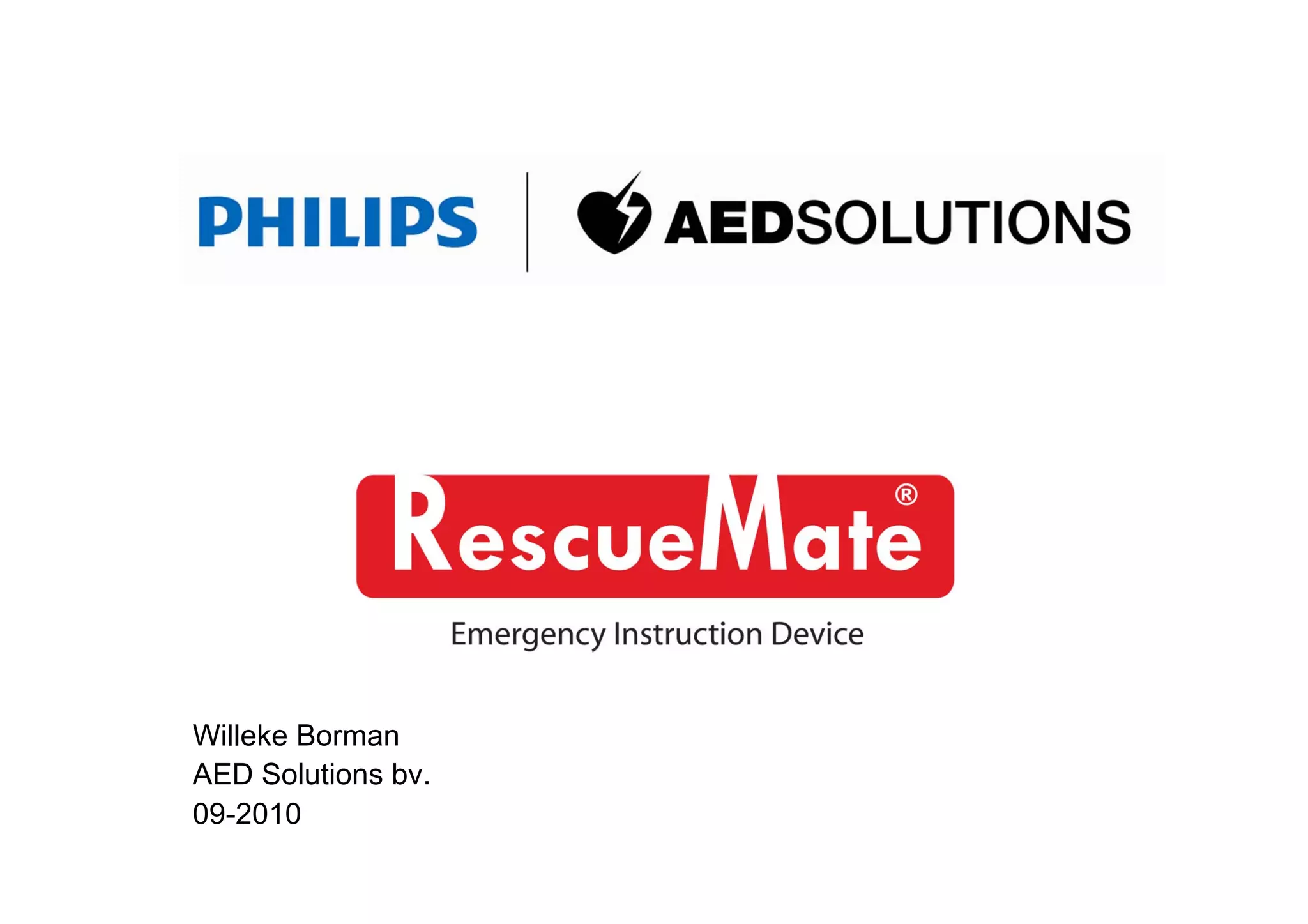 Presentation rescue mate english | PDF | First Aid | Injuries