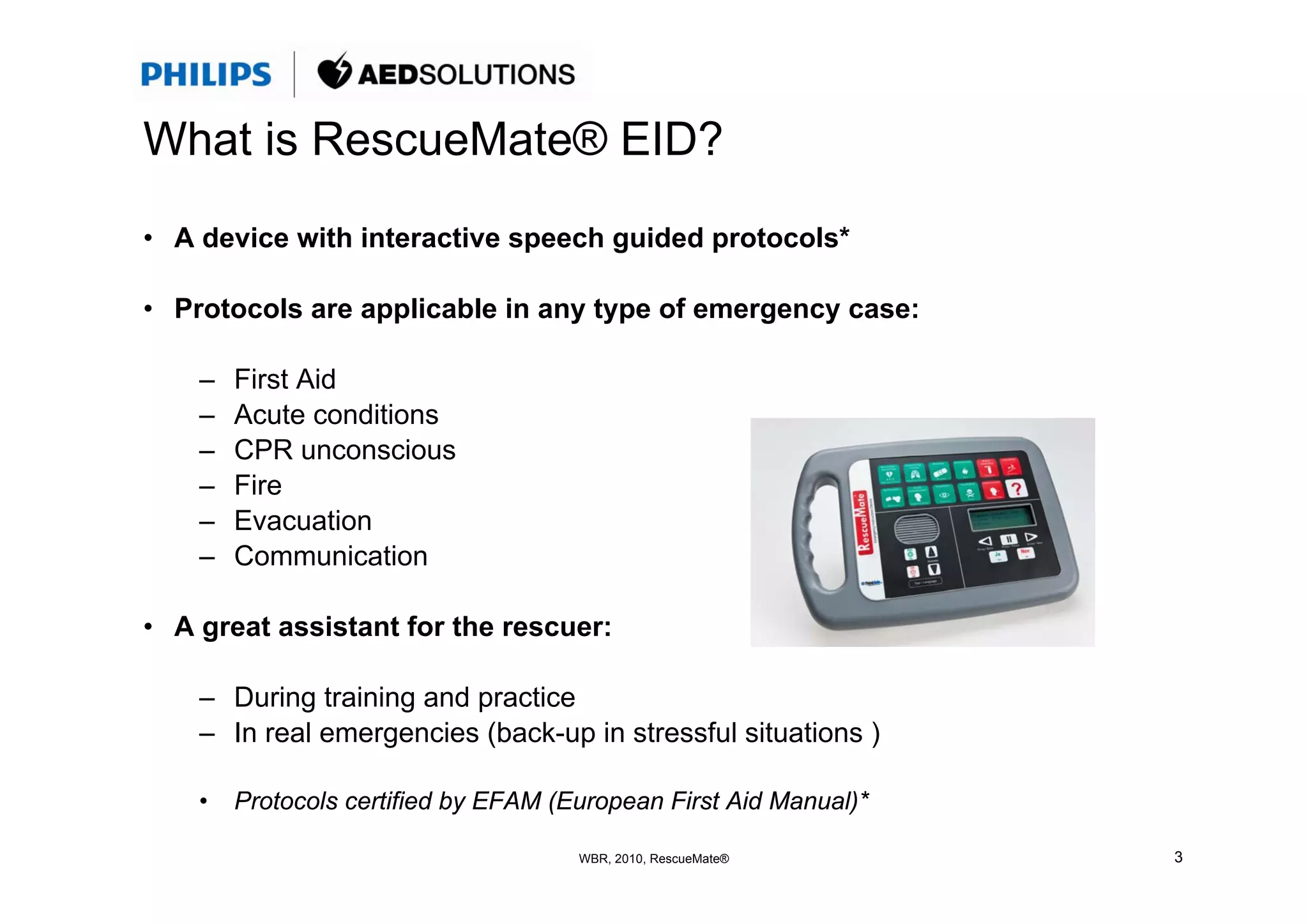 Presentation rescue mate english | PDF | First Aid | Injuries