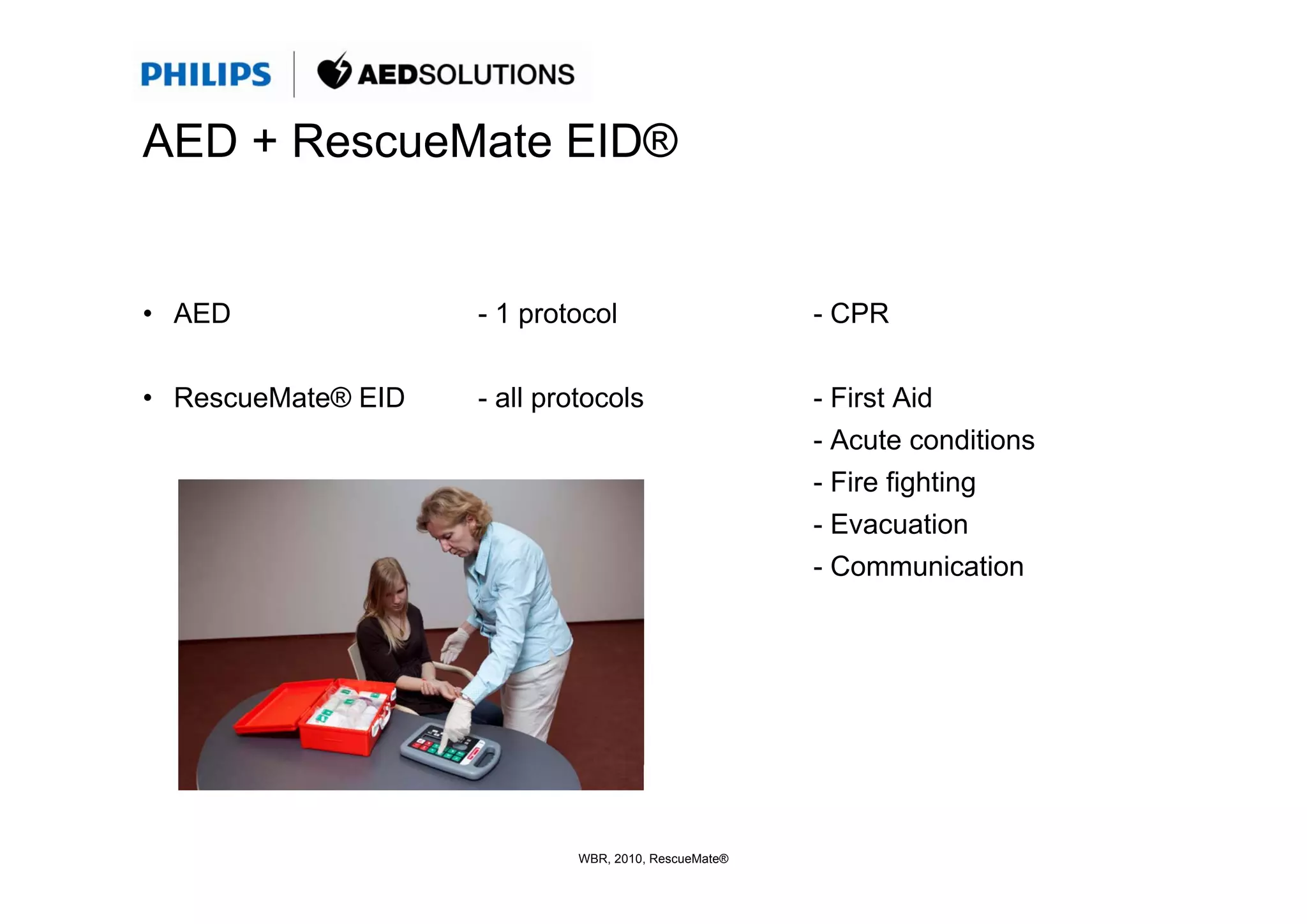 Presentation rescue mate english | PDF | First Aid | Injuries