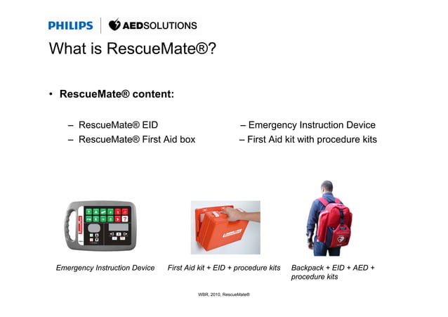 Presentation rescue mate english | PDF | First Aid | Injuries