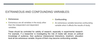 Elements of Research | PPTX