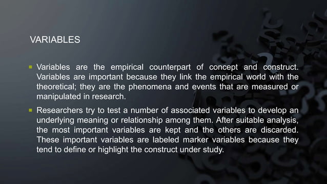 Elements of Research | PPTX | Physics | Science