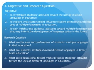 Presentation research proposal 9 october | PPTX