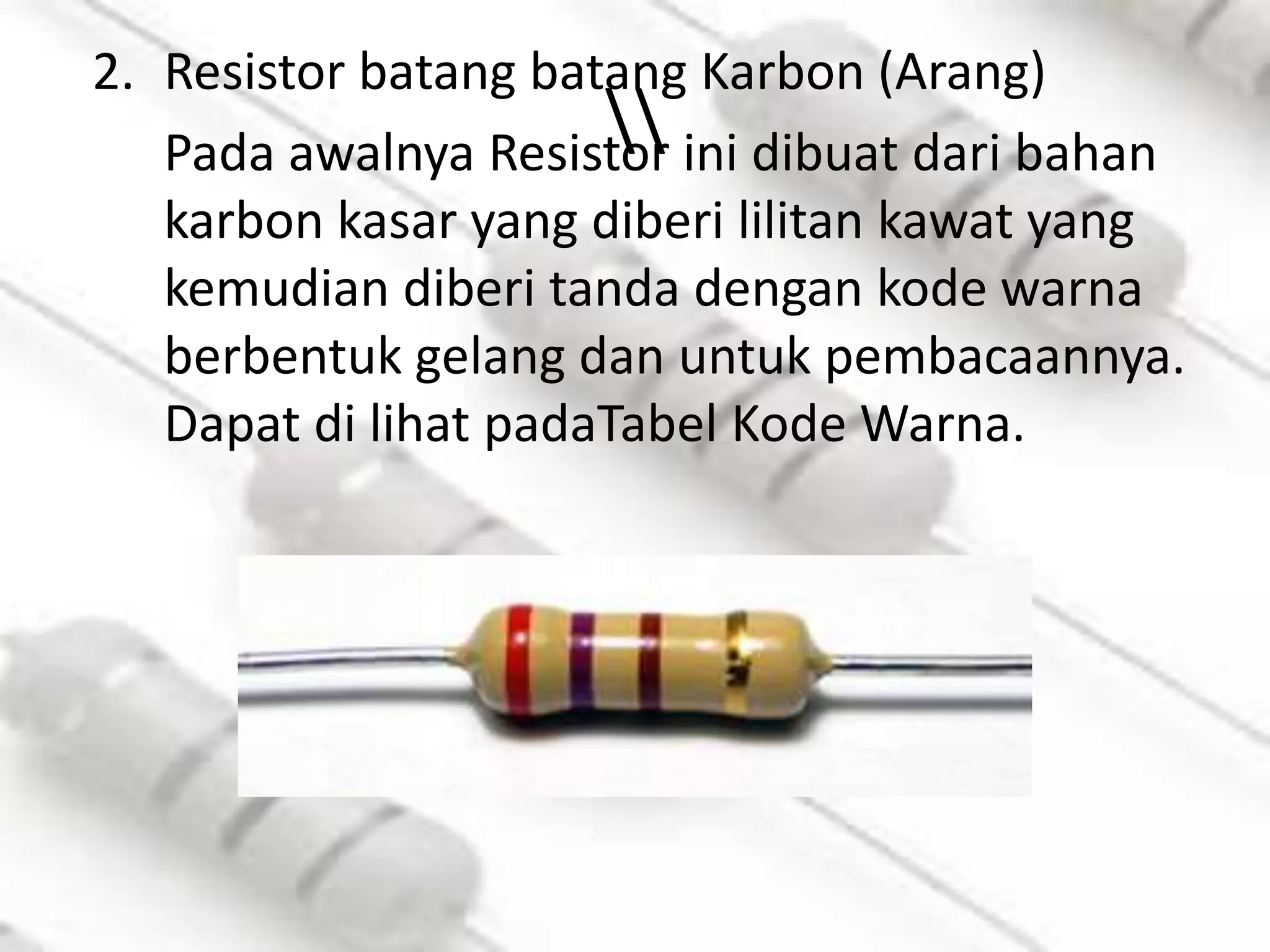 Presentation resistor | PPTX
