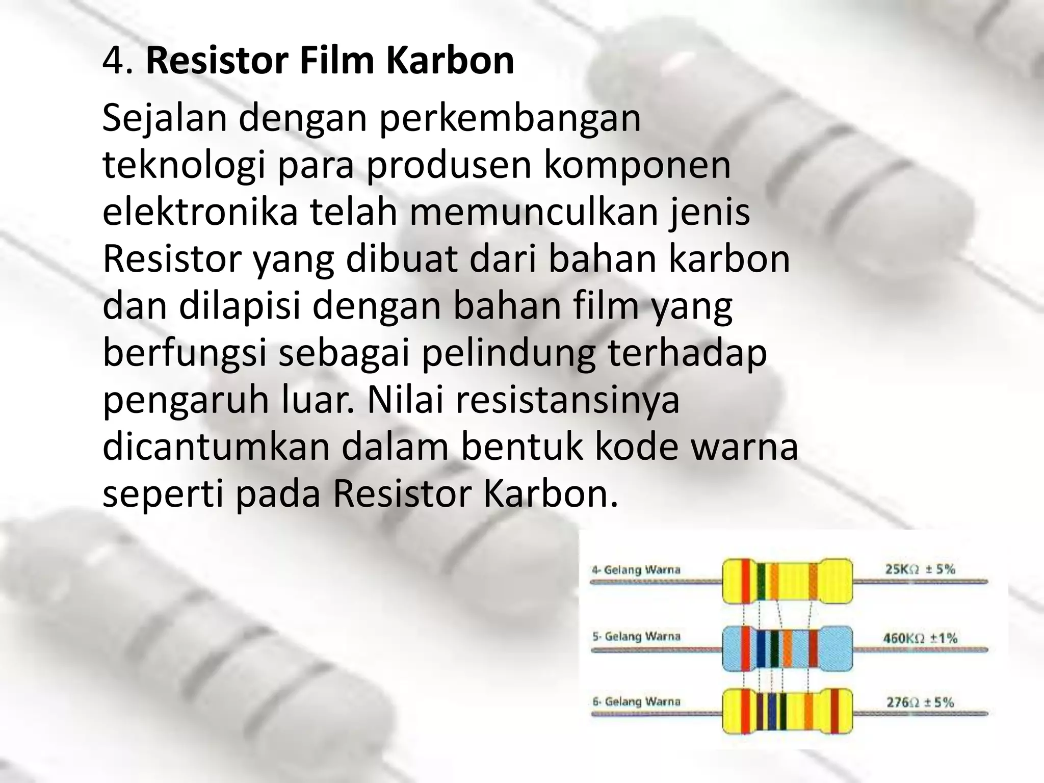 Presentation resistor | PPTX
