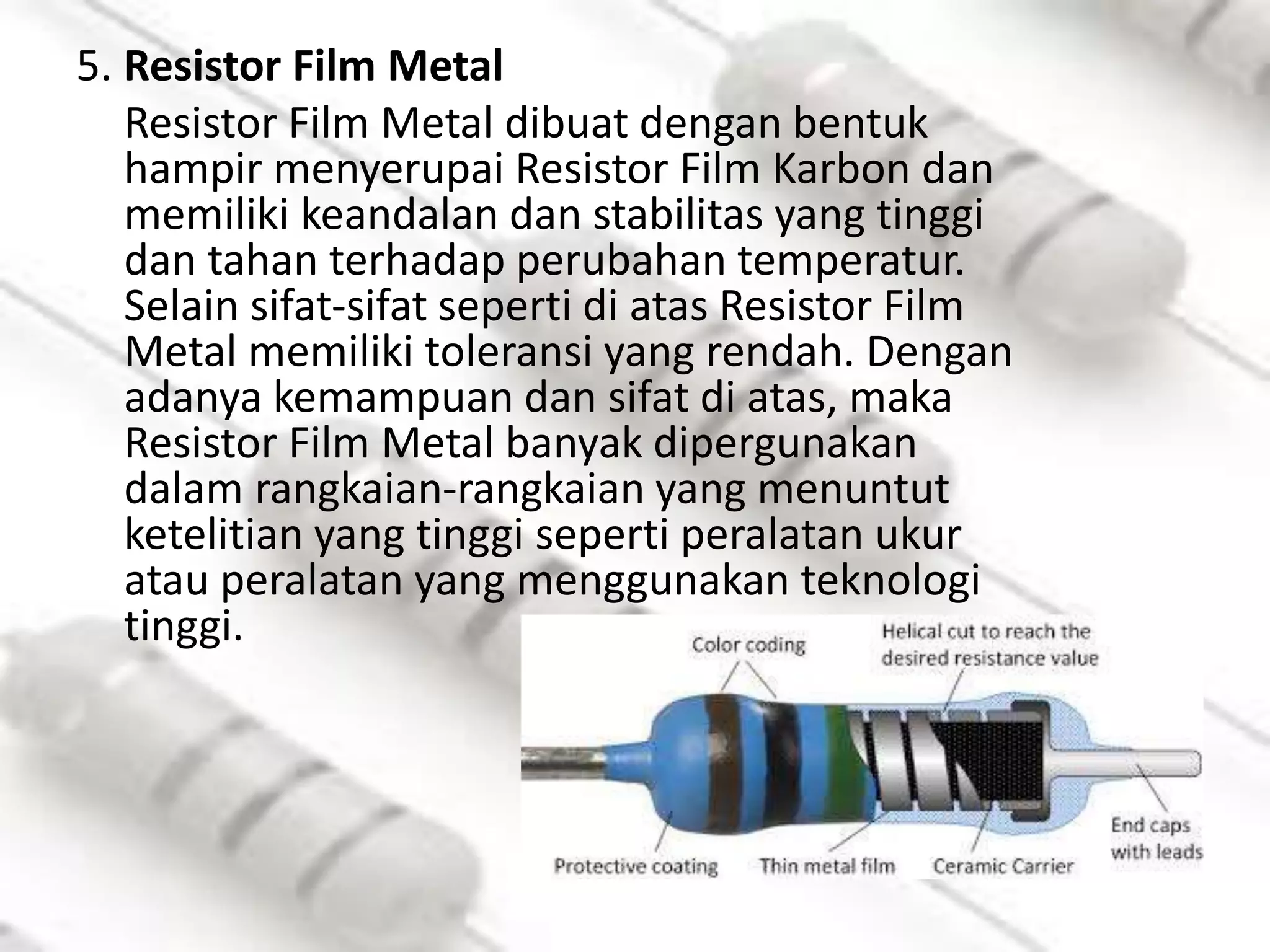 Presentation resistor | PPTX