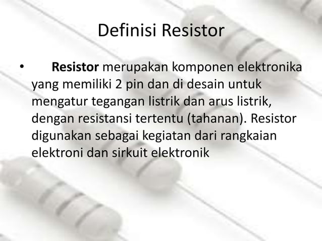 Presentation resistor | PPTX