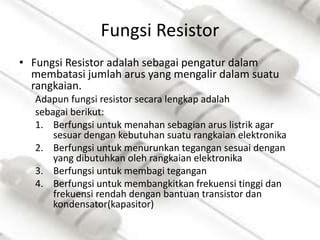 Presentation resistor | PPTX