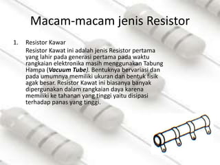 Presentation resistor | PPTX