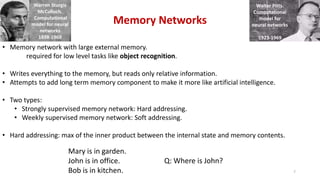 Study of End to End memory networks | PPT