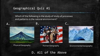 Geographical Quiz | PPTX