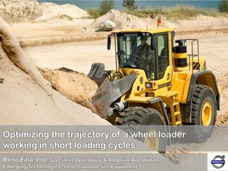 Optimizing the trajectory of a wheel loader working in short loading ...
