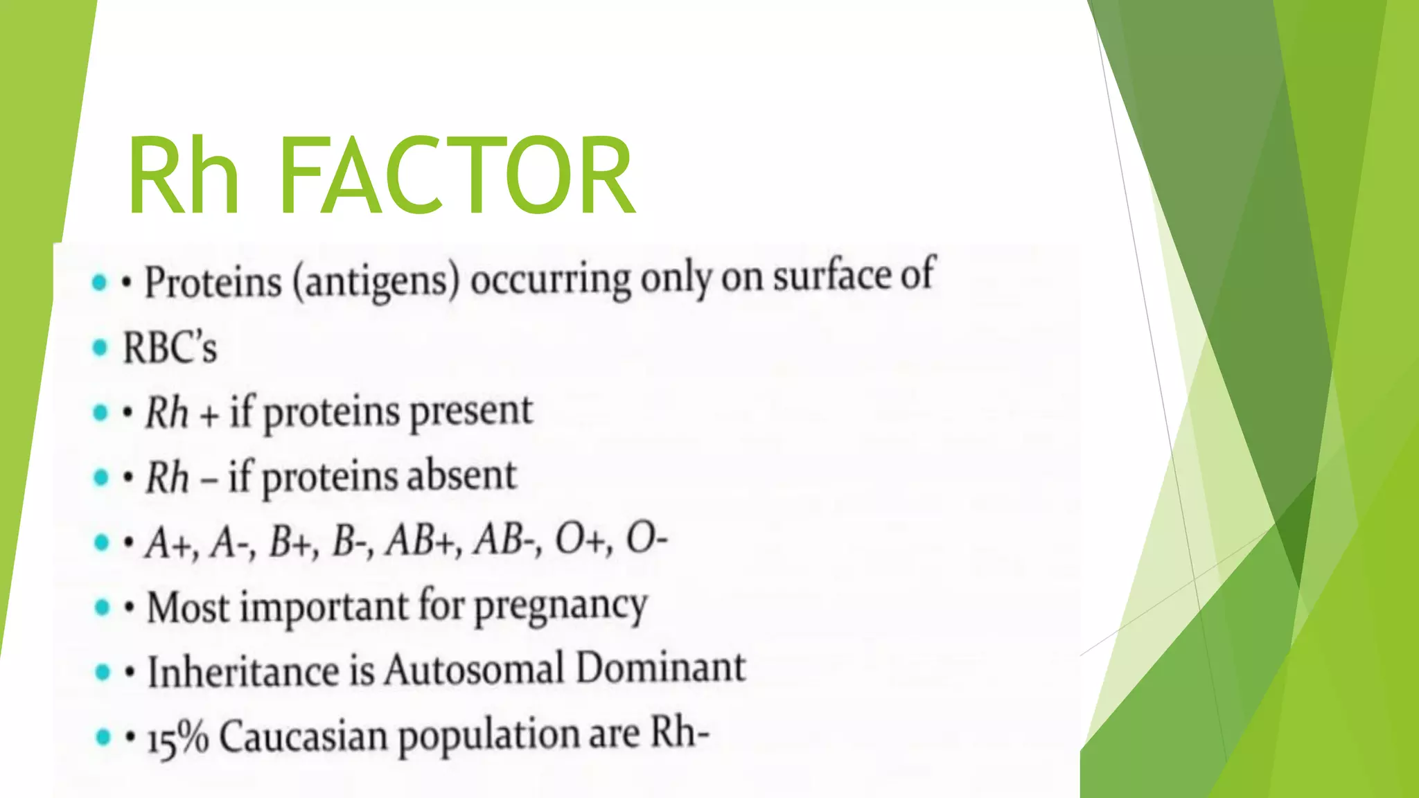 Presentation Rh Incompatibility.pdf | Pregnancy | Reproductive Health