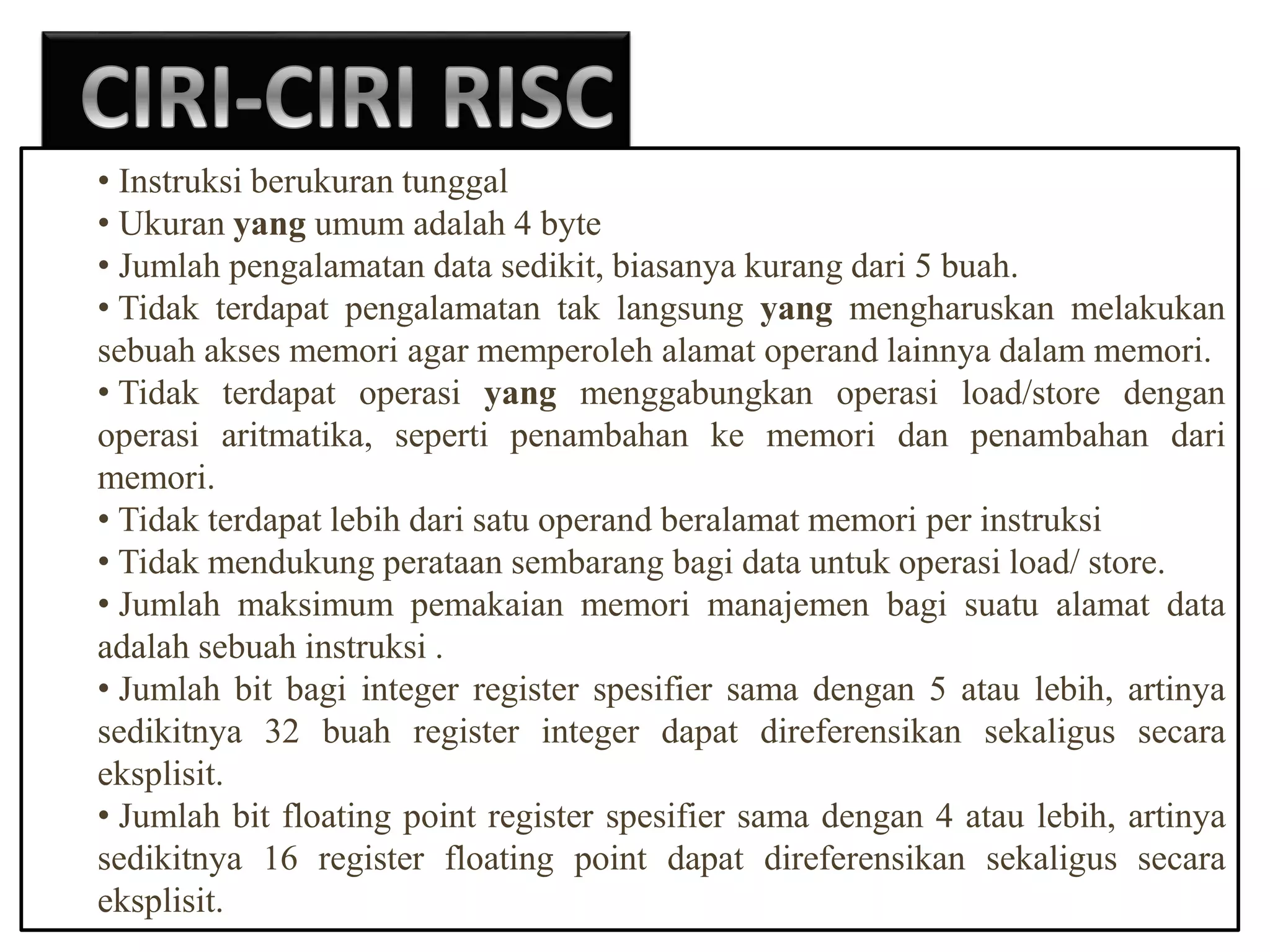 Presentation risc | PPTX