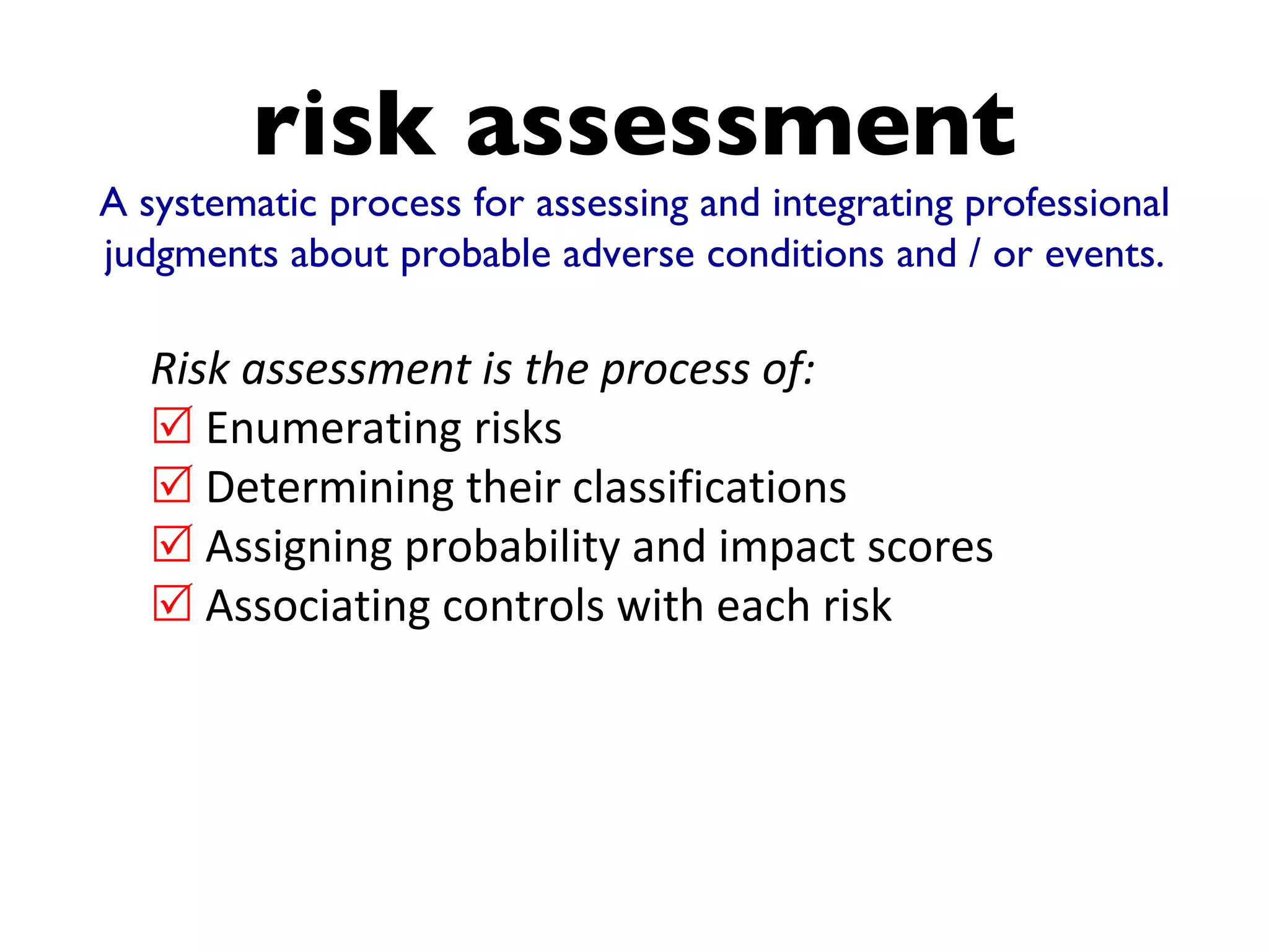 Basic Risk Management | PPT